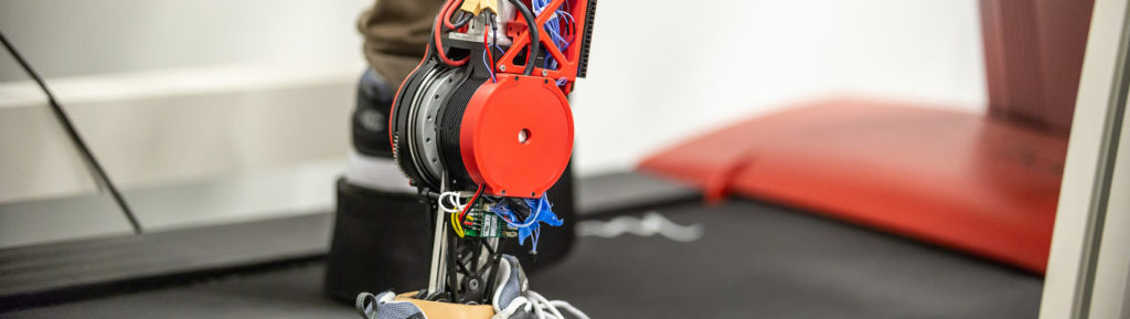 Space motor helps make robotic prosthetic leg more comfortable and ...