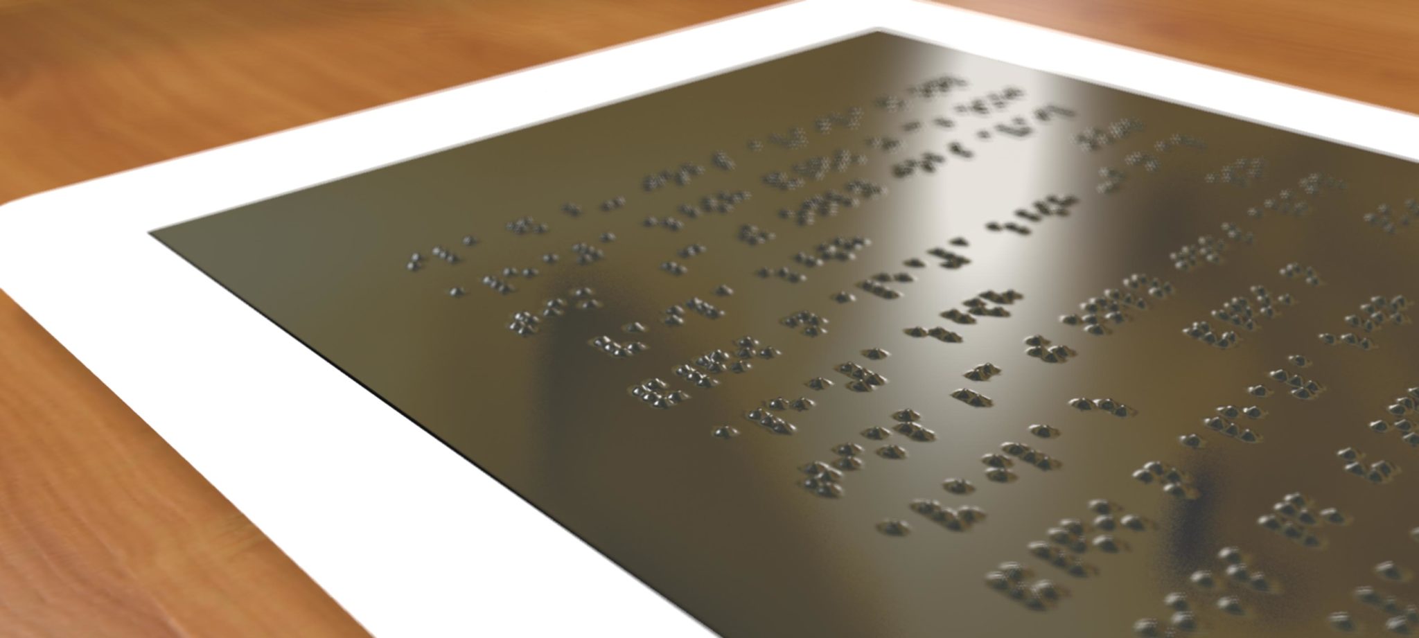 Bringing Braille back with better display technology - Michigan ...