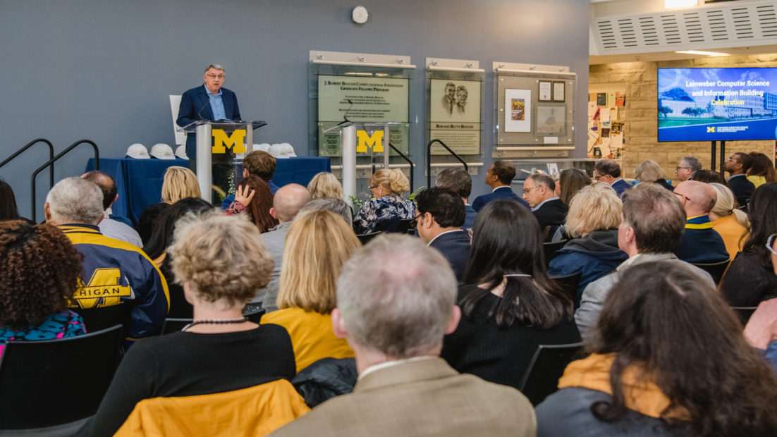 U-M celebrates Leinweber Computer Science and Information Building ...